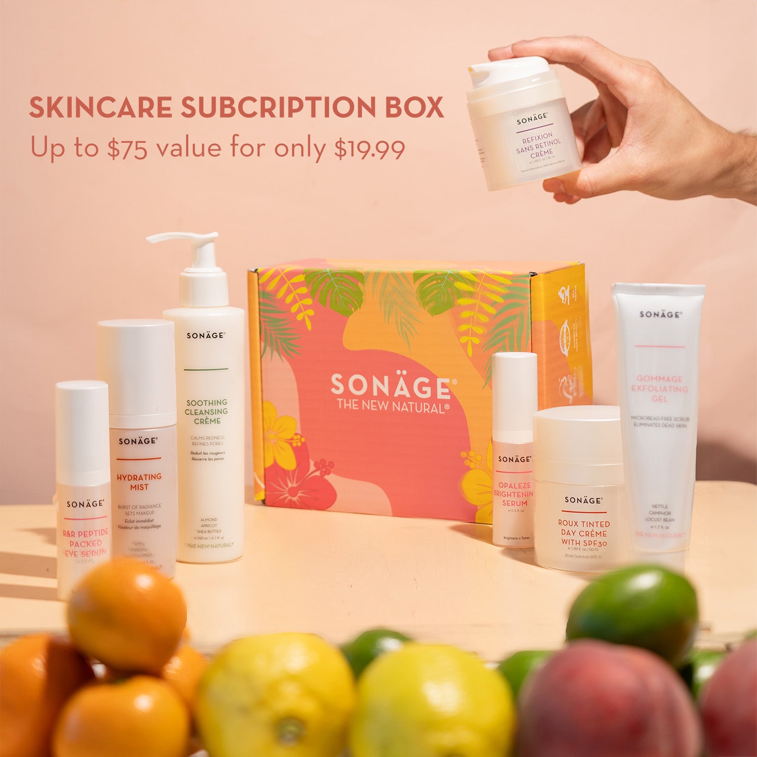 Monthly Skincare Subscription Box - Full-size Products